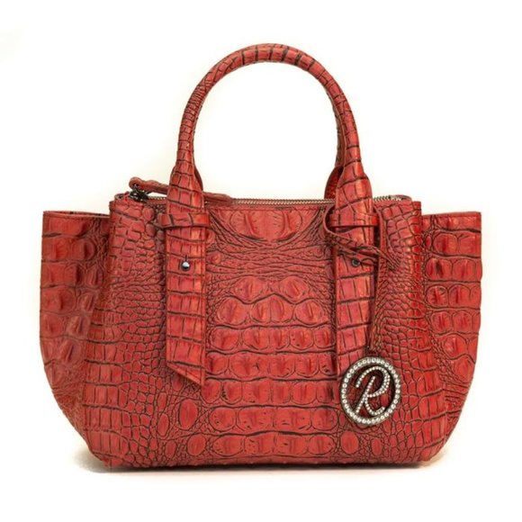 Raviani | Bags | Raviani Red Genuine Leather Mini Satchel | Poshmark